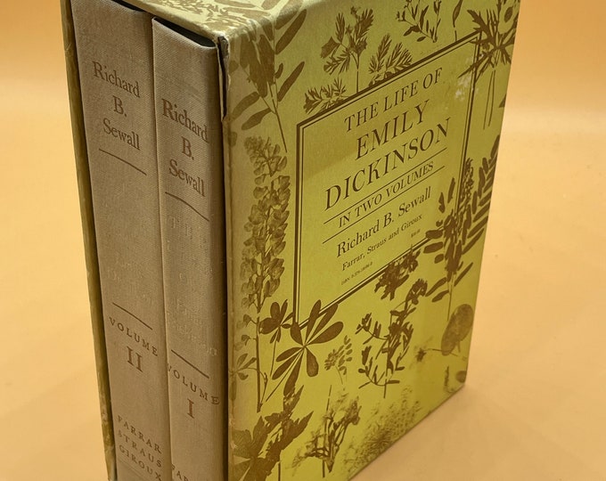 Rare Books the Life of Emily Dickenson in Two Volumes by Richard B ...