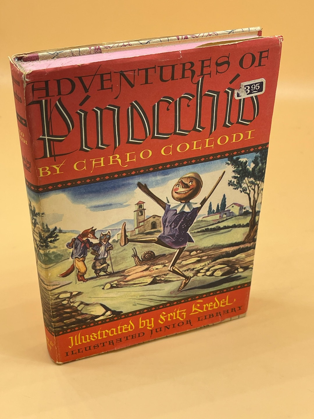 The Adventures of Pinocchio Carlo Collodi Illustrator Fritz Kredel 1946 ...