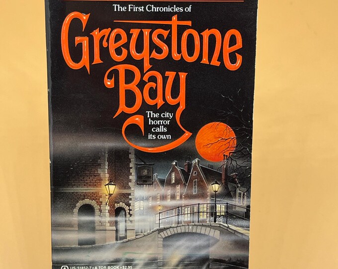 Greystone Bay by Charles L Grant 1987 TOR Books Vintage Horror Books ...
