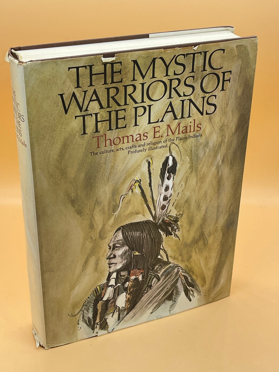 Native American Books the Mystic Warriors of the Plains 1972 Doubleday ...