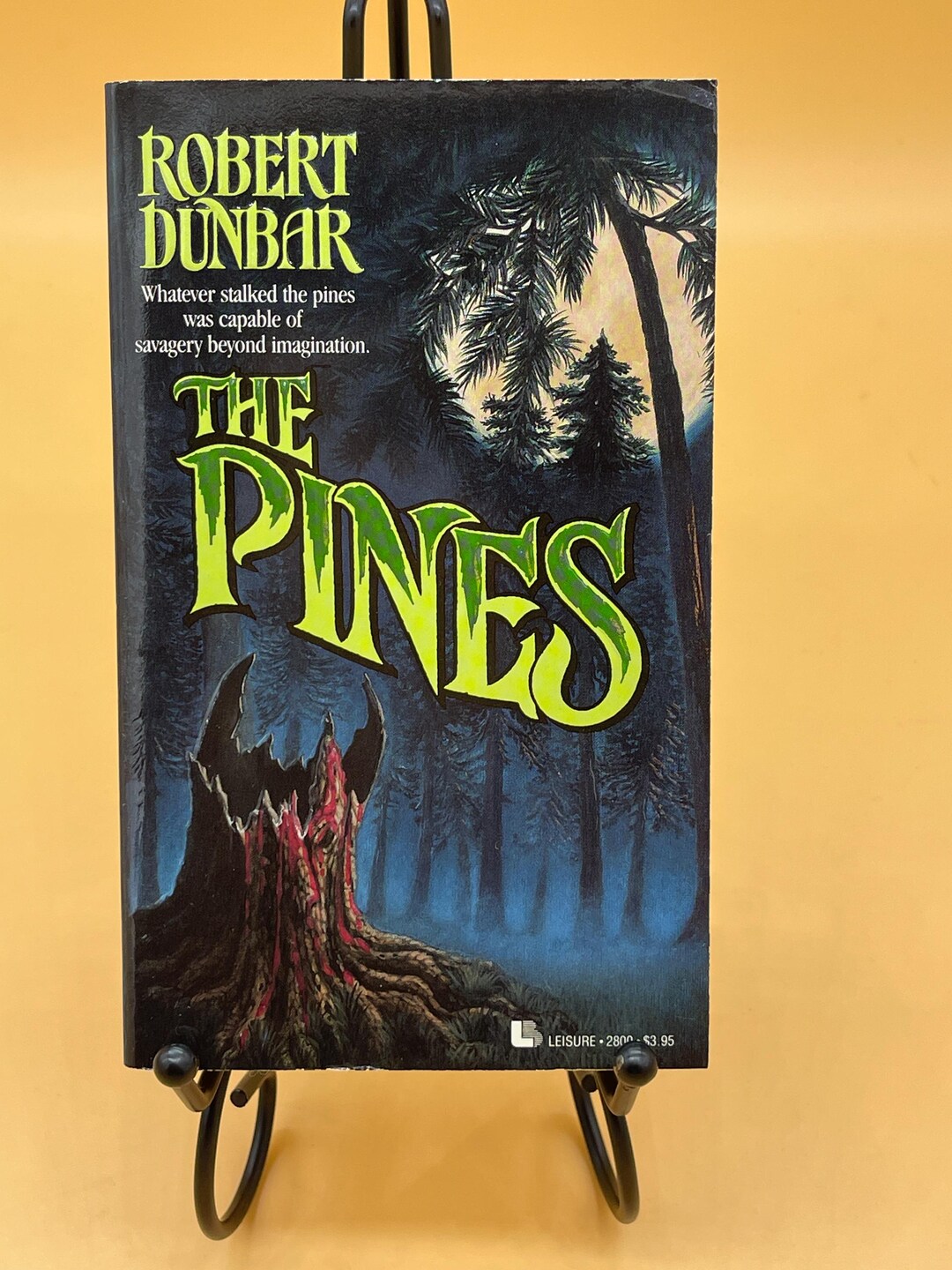 The Pines by Robert Dunbar 1989 Leisure Books MM PB Vintage Horror ...