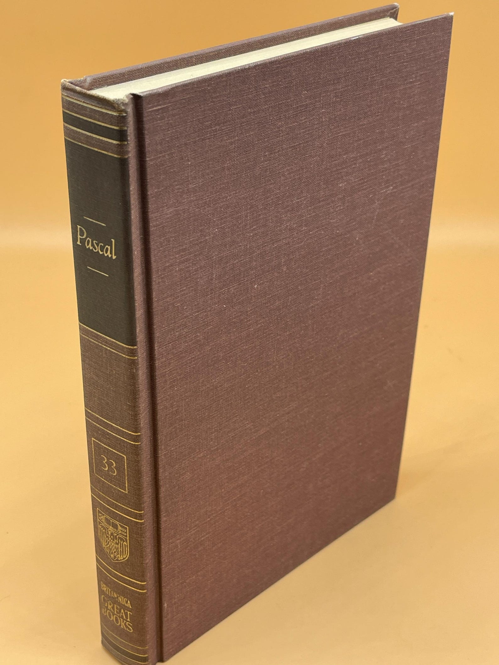 Pascal the Provincial Letters Pensees Scientific Treatises 1952 ...