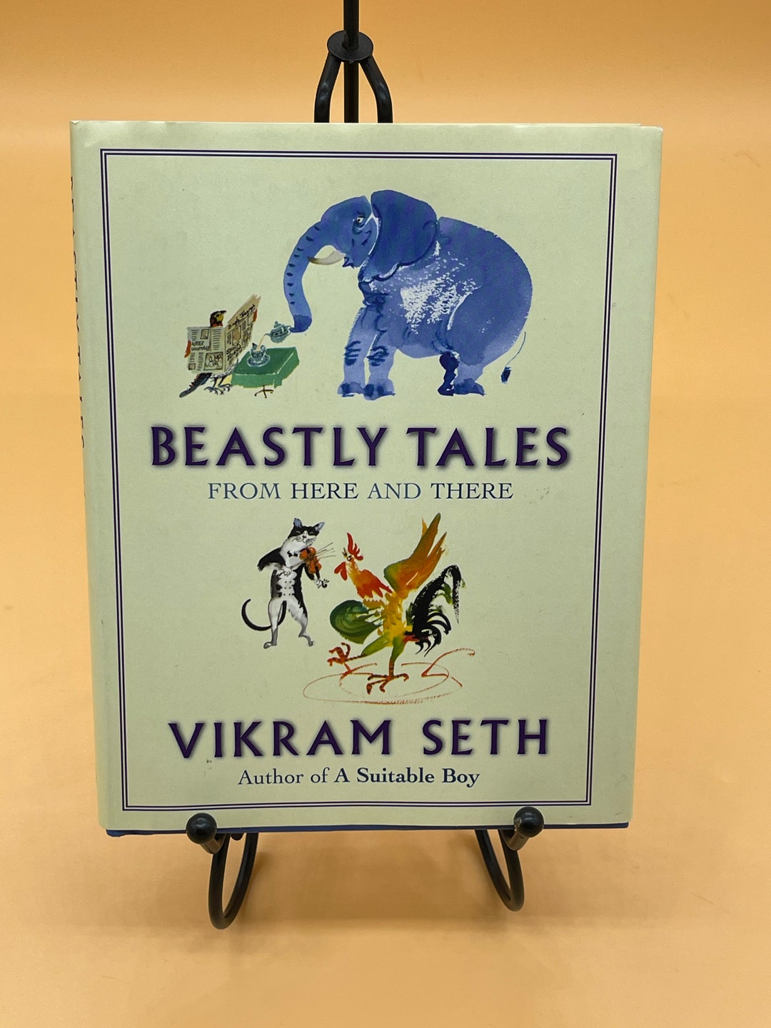 Rare Books Beastly Tales by Vikram Seth 2001 Illustrated Edition ...
