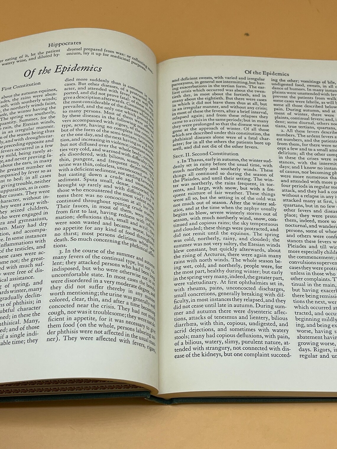 Hippocrates Hippocratic Writings & Galen on the Natural Faculties 1952 ...
