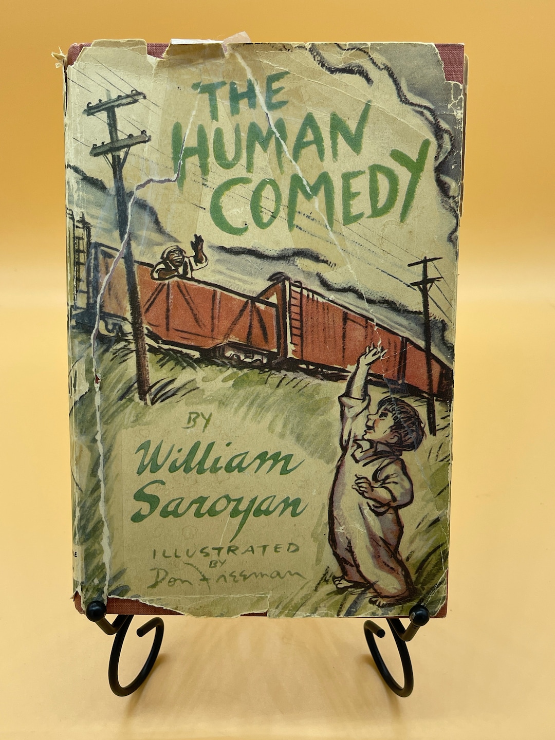 The Human Comedy by William Saroyan book Club Edition 1943 - Etsy