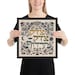 Tzedek Tzedek Tirdof Hebrew Original Illustrated Art Print - Pursue ...