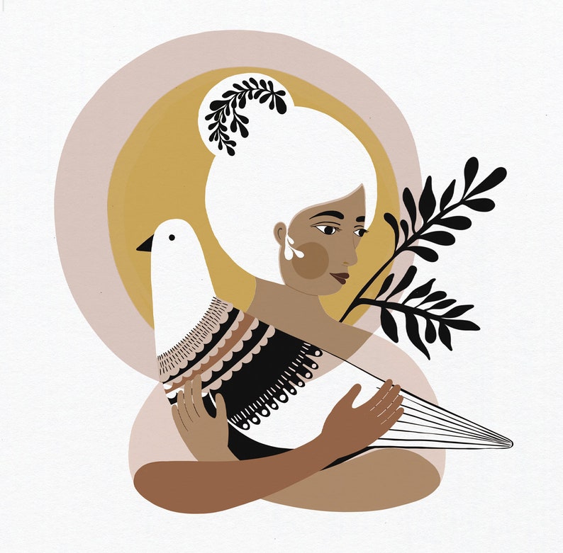 Shalom Peace Original Wall Art Print - Peace on Earth - שלום - Etsy
