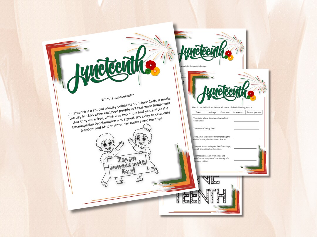 Juneteenth, Juneteenth Flag, Juneteenth Activities, Freedom ...