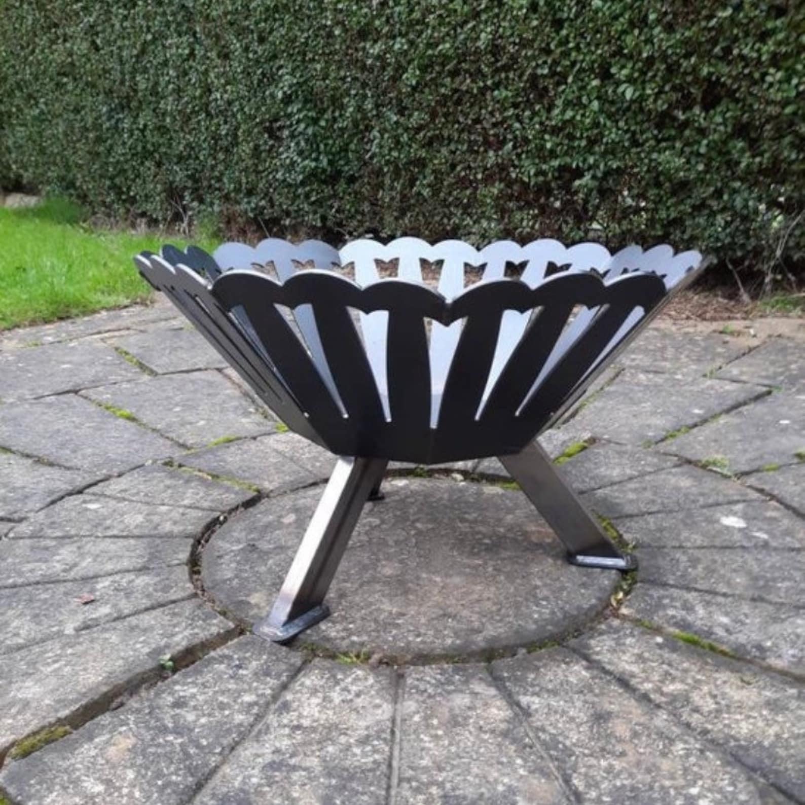 Fire Pit Star Design Hand Made Fully Welded Firepit - Etsy