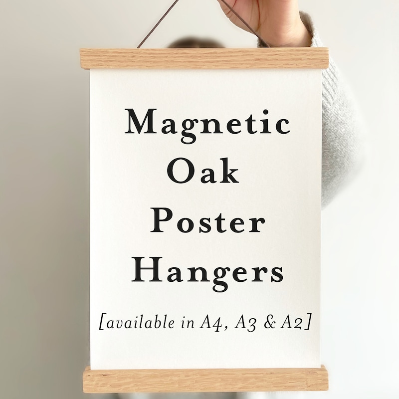 Poster Hanger - Etsy