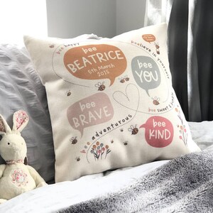 Personalised Bee You Flower Height Chart, Positive Affirmation Kids ...