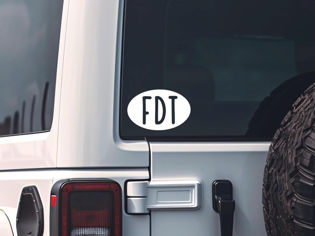 FDT - Trump - Save Democracy - Vinyl - Decal - Car Decal - Etsy