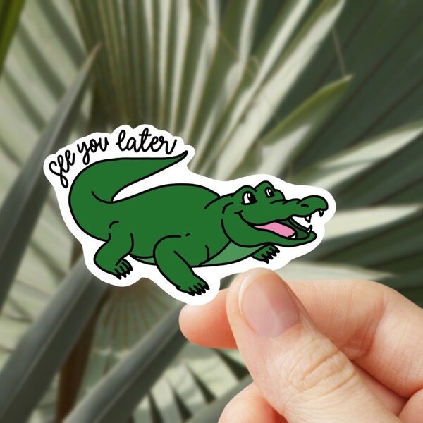 Alligator Decals - Etsy