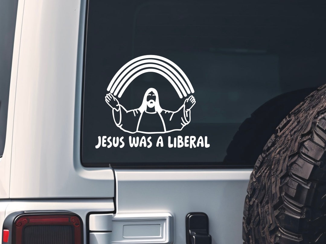 Jesus Was A Liberal Lib Harris Walz Harris 2024 Vote Liberal Vinyl ...