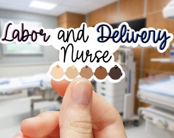 Labor & Delivery Nurse Sticker - Etsy