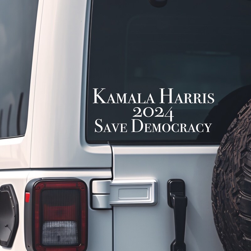 Kamala Harris Window Decal - Etsy