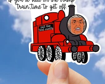 Trump Train Sticker - Etsy
