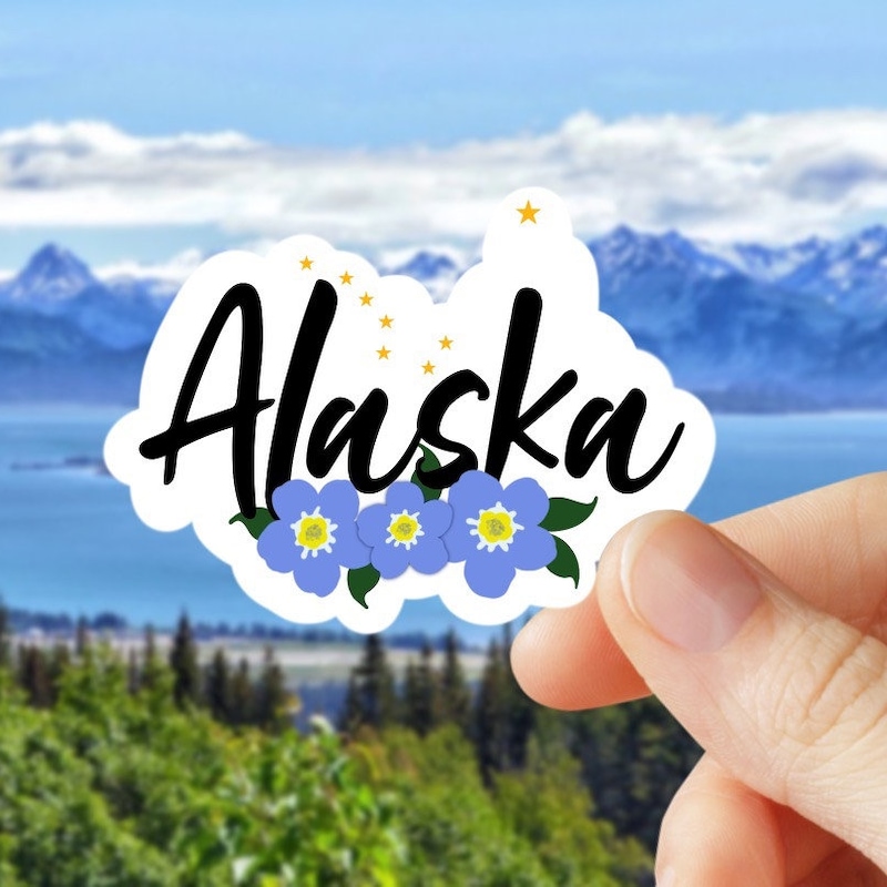 Alaska Sticker - Etsy