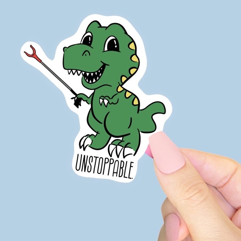 T Rex Sticker - Etsy
