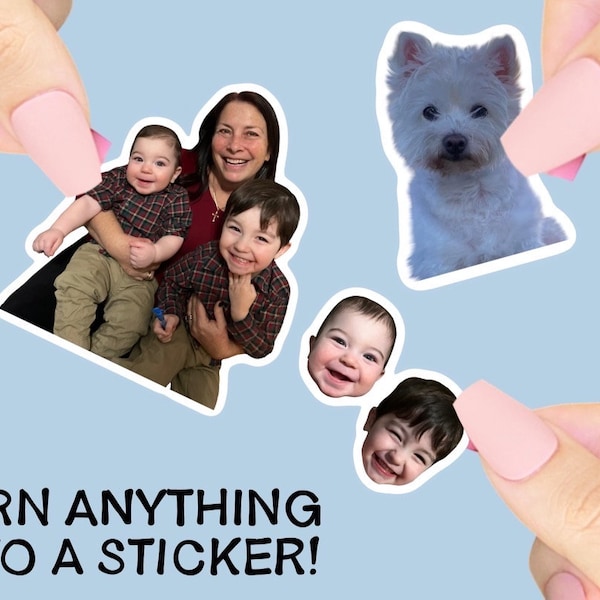 Turn Image Into Sticker - Etsy