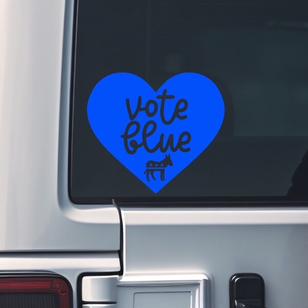 Democracy Car Decal - Etsy
