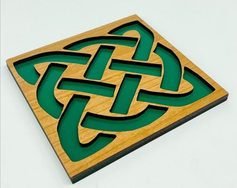 Celtic Knot Coasters | Etsy