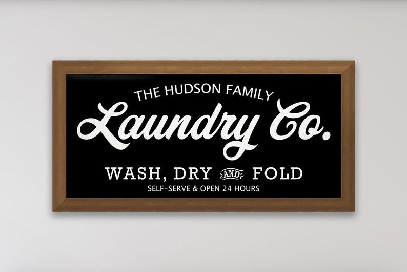 Personalized Laundry Room Sign Laundry Room Decor - Etsy