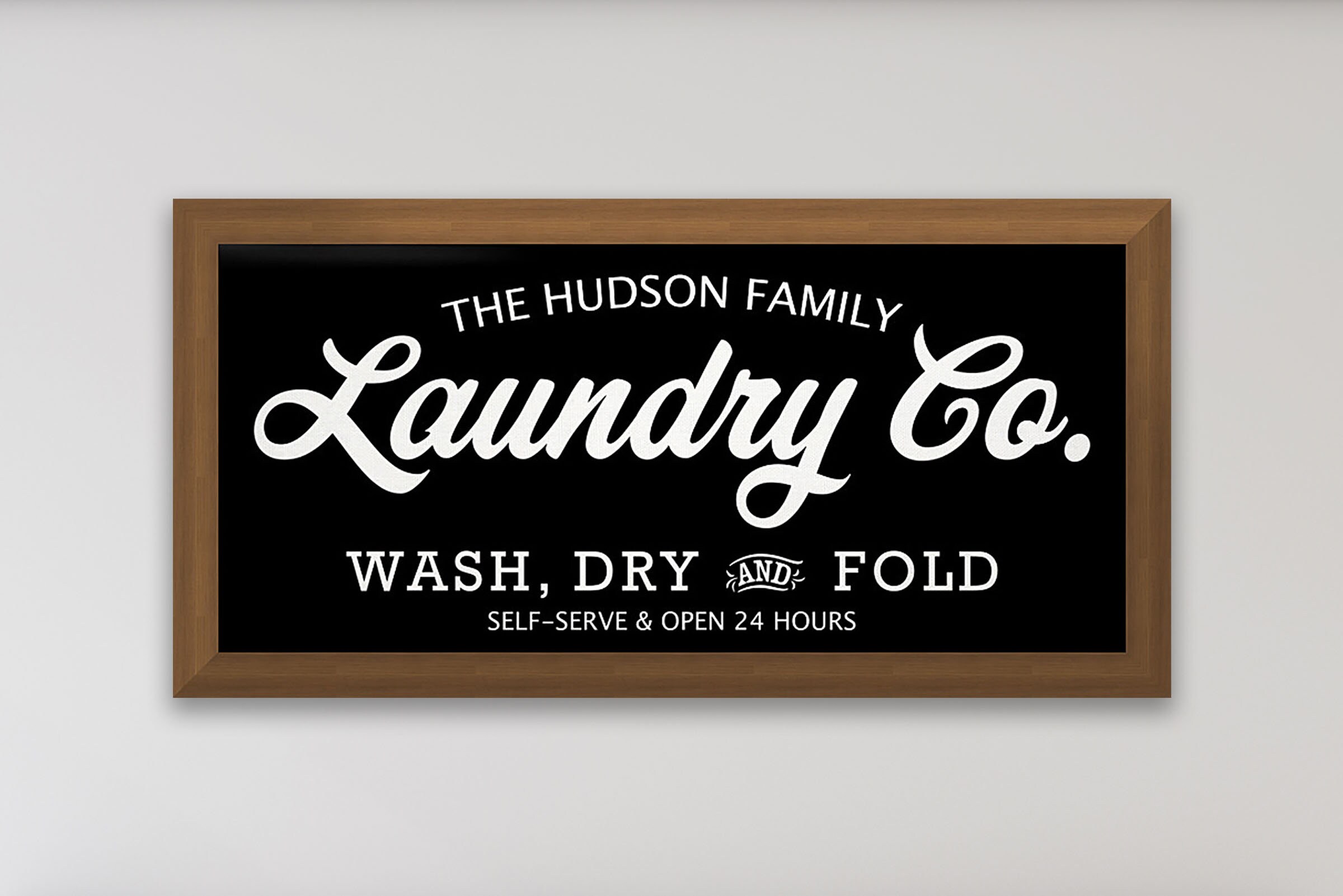 Personalized Laundry Room Sign | Laundry Room Decor - Etsy