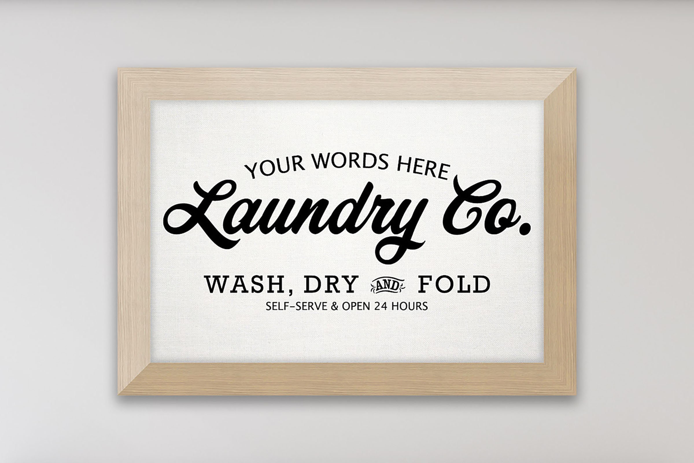 Personalized Laundry Room Sign | Laundry Room Decor - Etsy