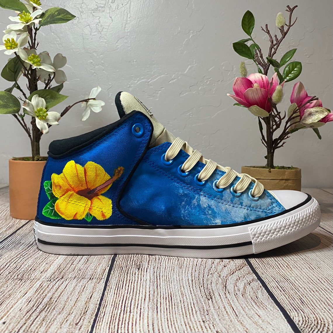 Aloha Custom Converse All Star Shoes Aloha Custom Converse - Etsy