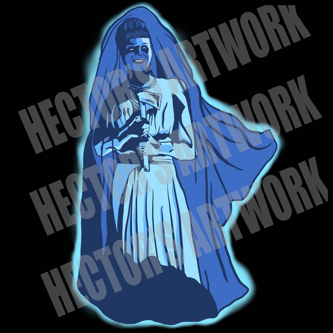 Ghost Bride PNG | Halloween | Ghosts | Spooky Season | - Etsy