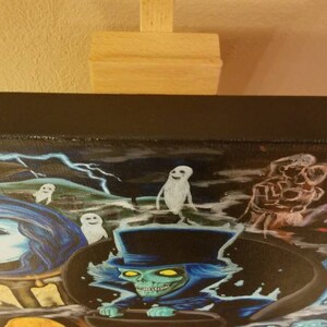 Haunting Good Time (original Painting) | Haunted Mansion | Acrylic ...