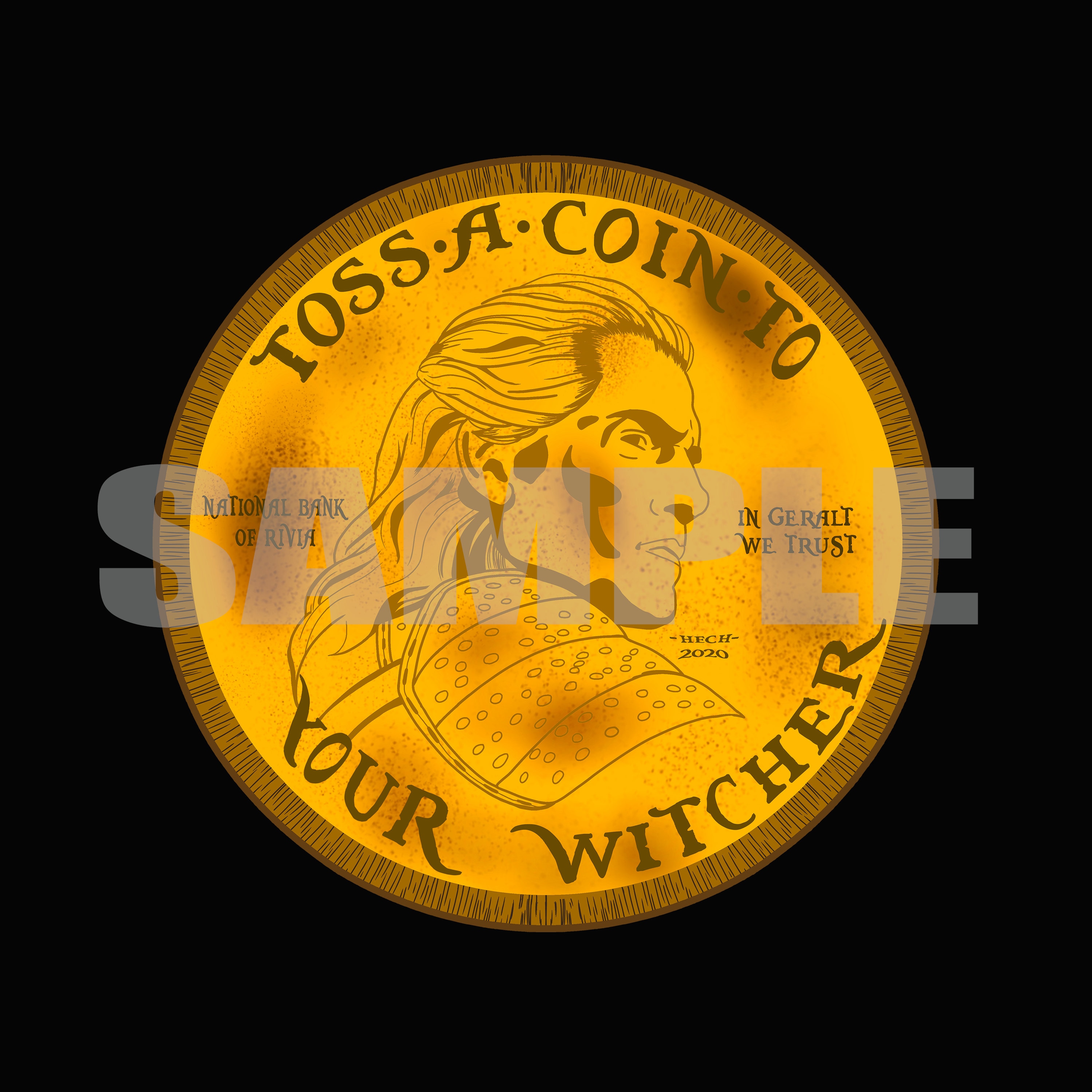 Witcher Coin Digital File - Etsy