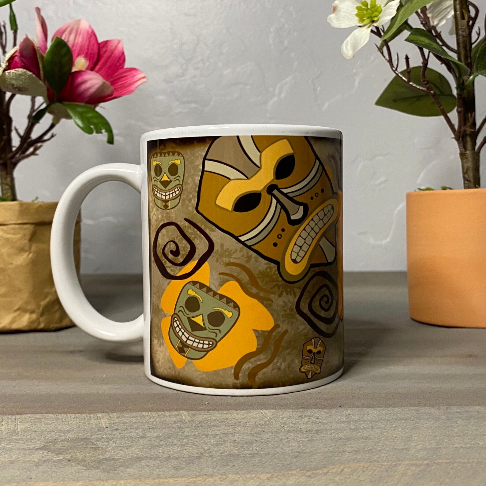 Tiki Tiki Mug Coffee Mug Mugs Tiki Cup Tiki Mug Mug - Etsy