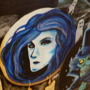 Haunting Good Time (original Painting) | Haunted Mansion | Acrylic ...