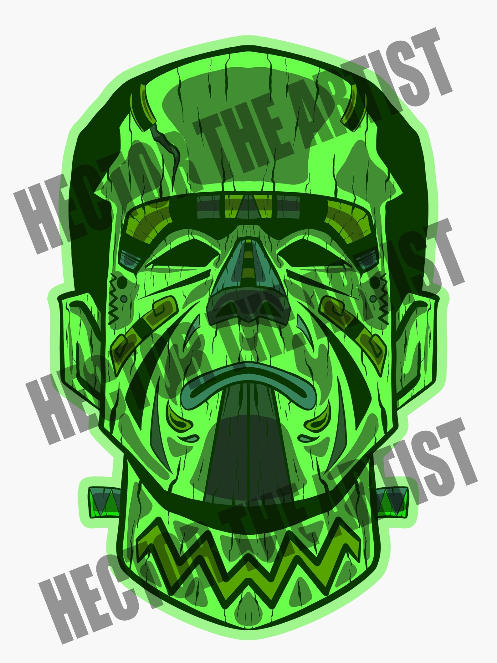 Tiki Monsters PNG Bundle - Etsy