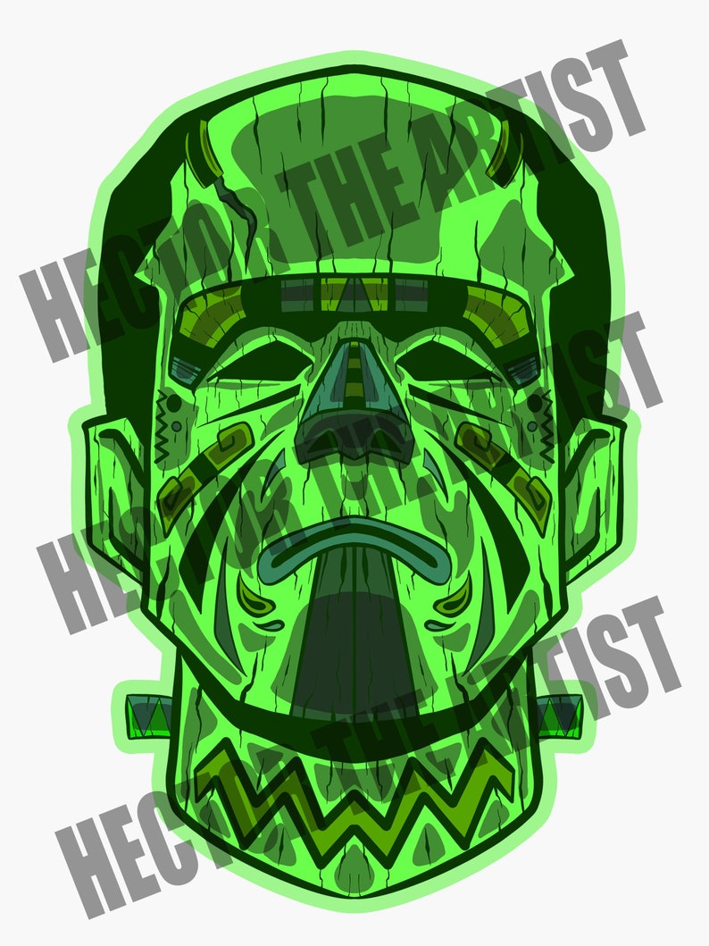 Tiki Monsters PNG Bundle - Etsy
