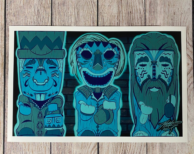 Tiki Monsters PNG Bundle - Etsy