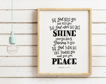 Printable Benediction - Etsy
