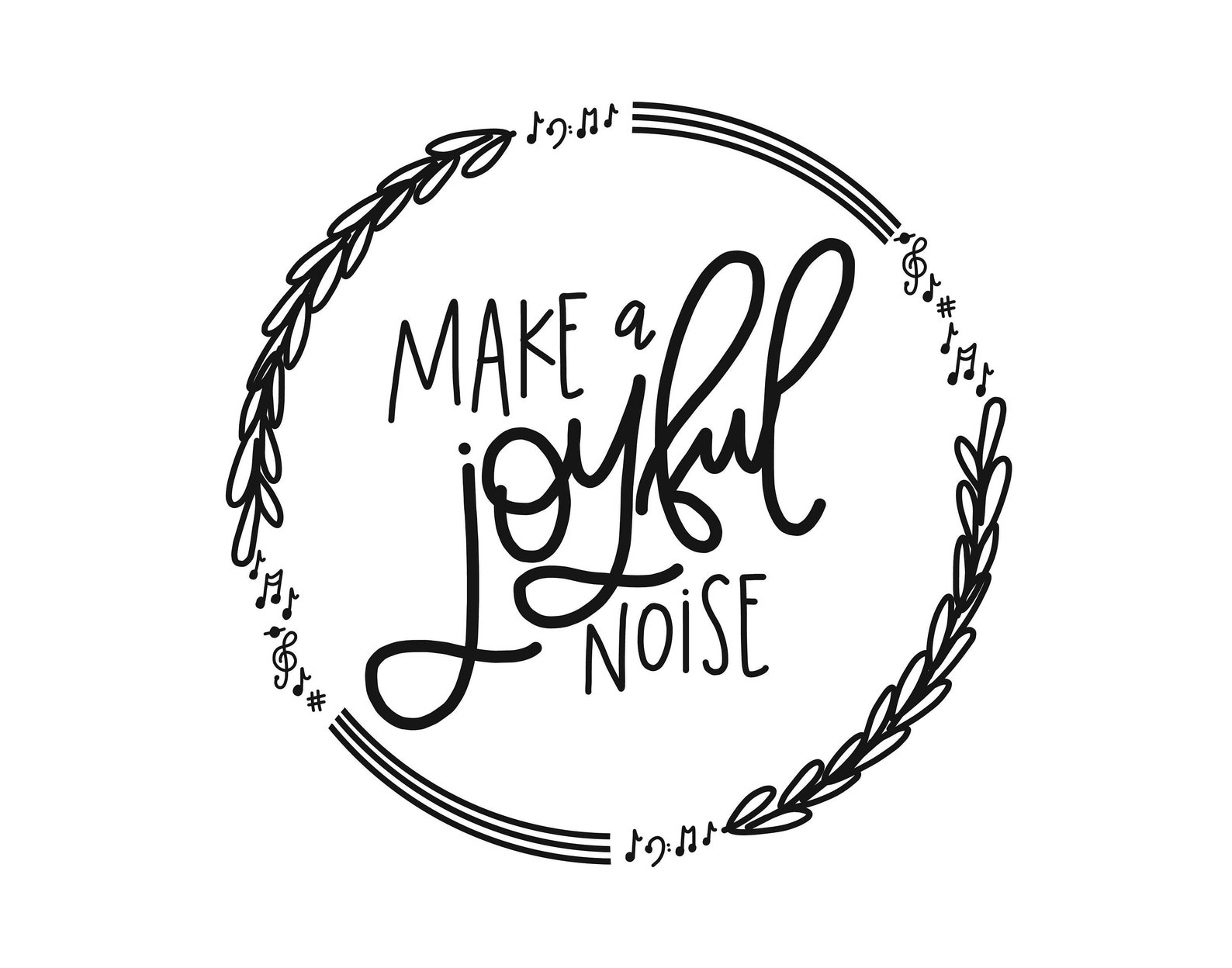 Make a Joyful Noise! Music Print, Art Printable, Music Room ...