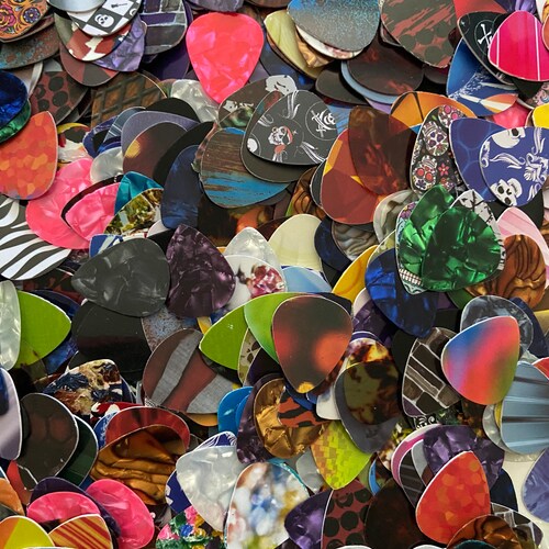 Handmade Guitar Picks - Etsy