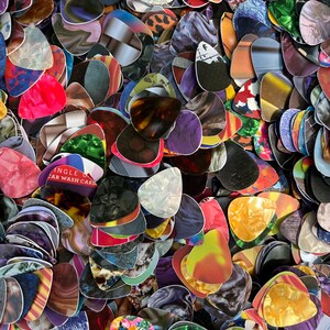 Handmade Guitar Picks - Etsy
