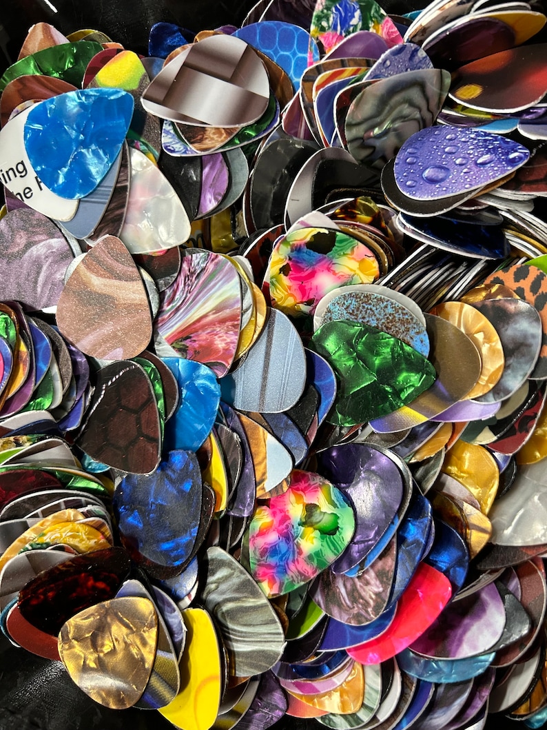 Handmade Guitar Picks - Etsy