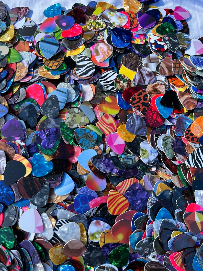 Handmade Guitar Picks - Etsy