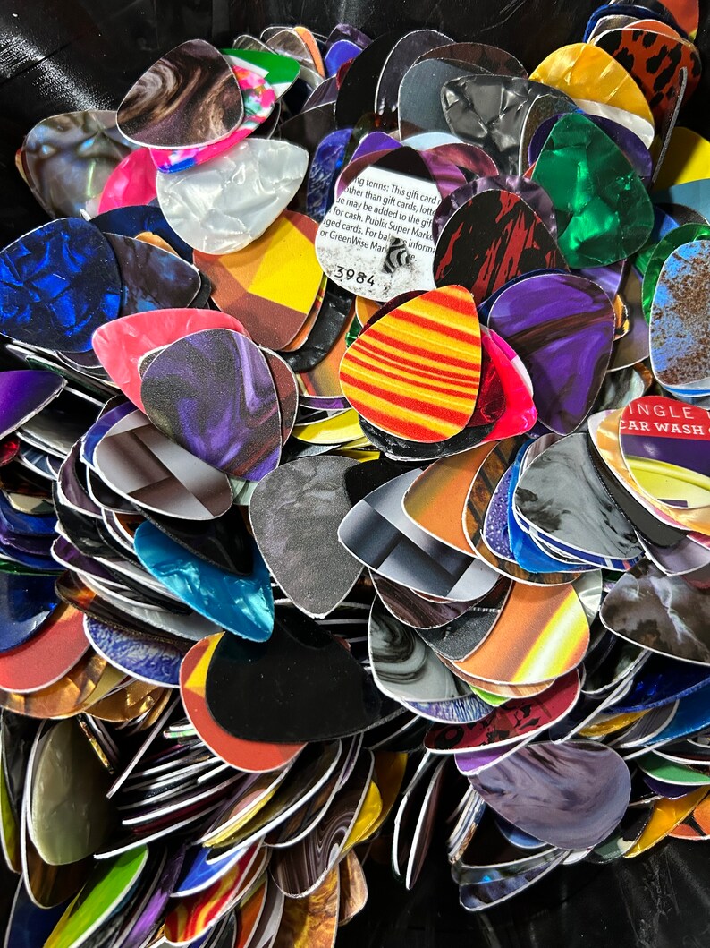 Handmade Guitar Picks - Etsy