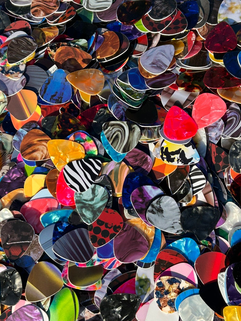 Handmade Guitar Picks - Etsy