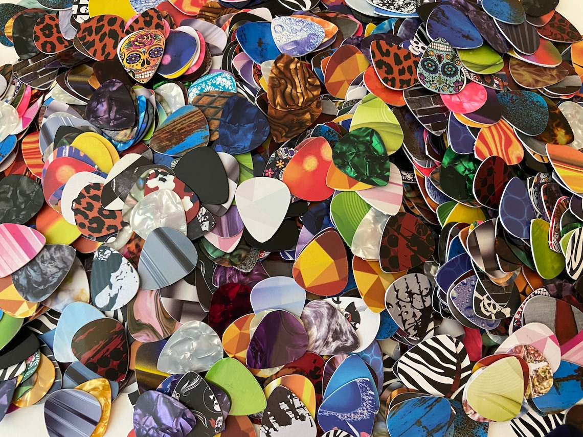 Handmade Guitar Picks - Etsy