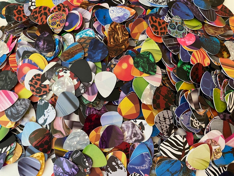 Handmade Guitar Picks - Etsy