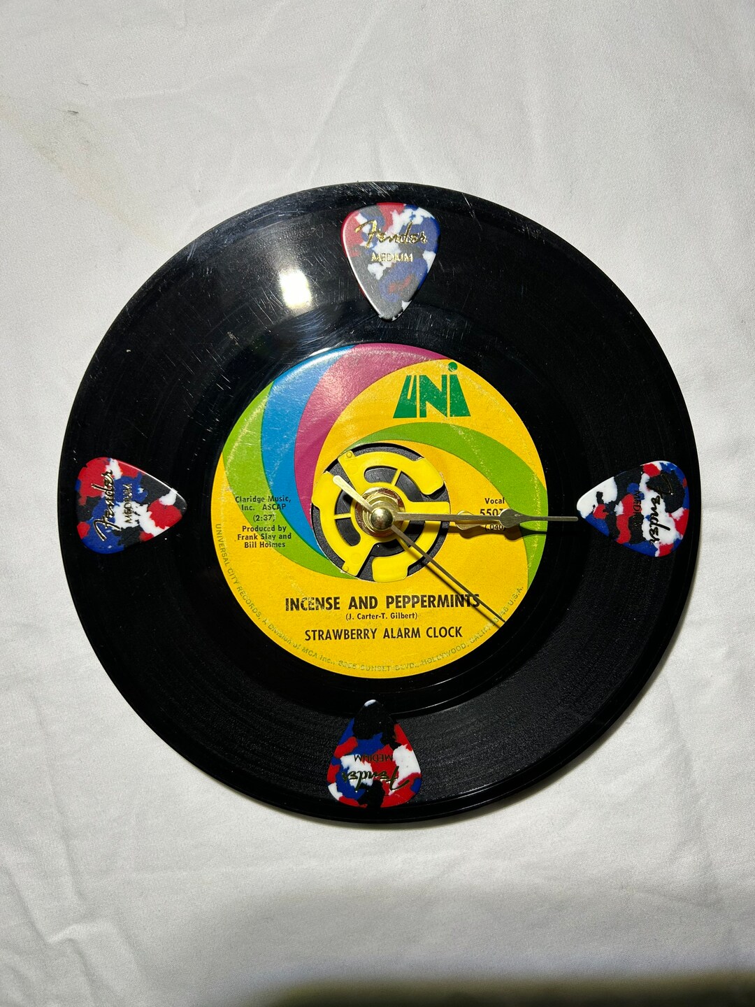 Strawberry Alarm Clock Incense and Peppermints Record Clock - Etsy