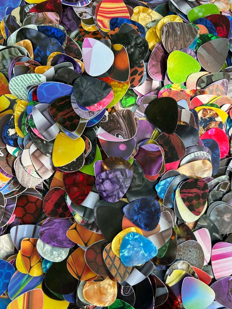 Handmade Guitar Picks - Etsy